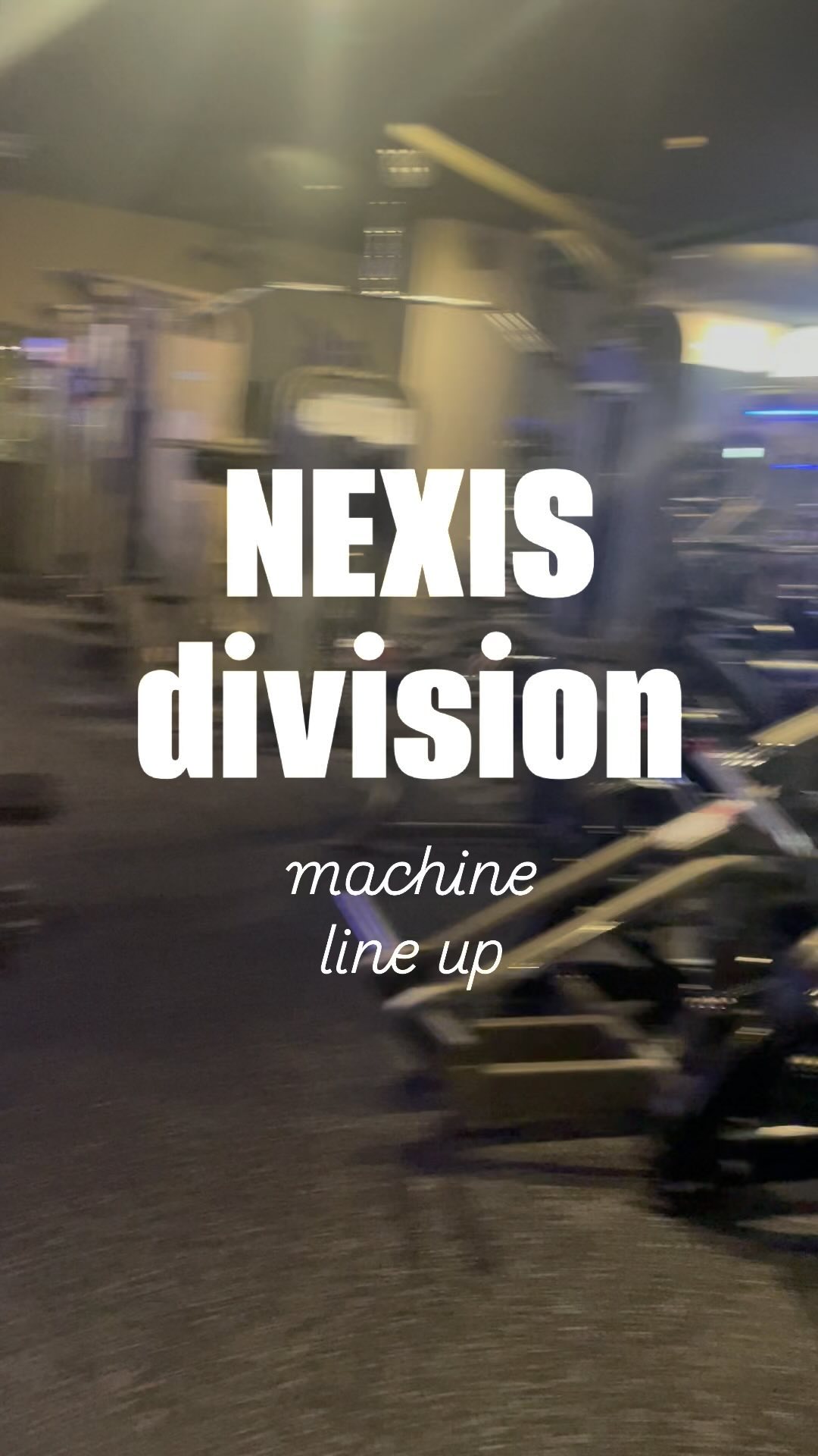 【NEXIS division充実のマシンラインナップ】 | NEXIS division 宇部｜新世代脳活フィットネススタジオ